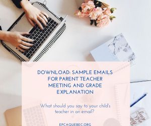 Blog Post – Emailing your Child’s Teacher: What to Say. – EPCAQ